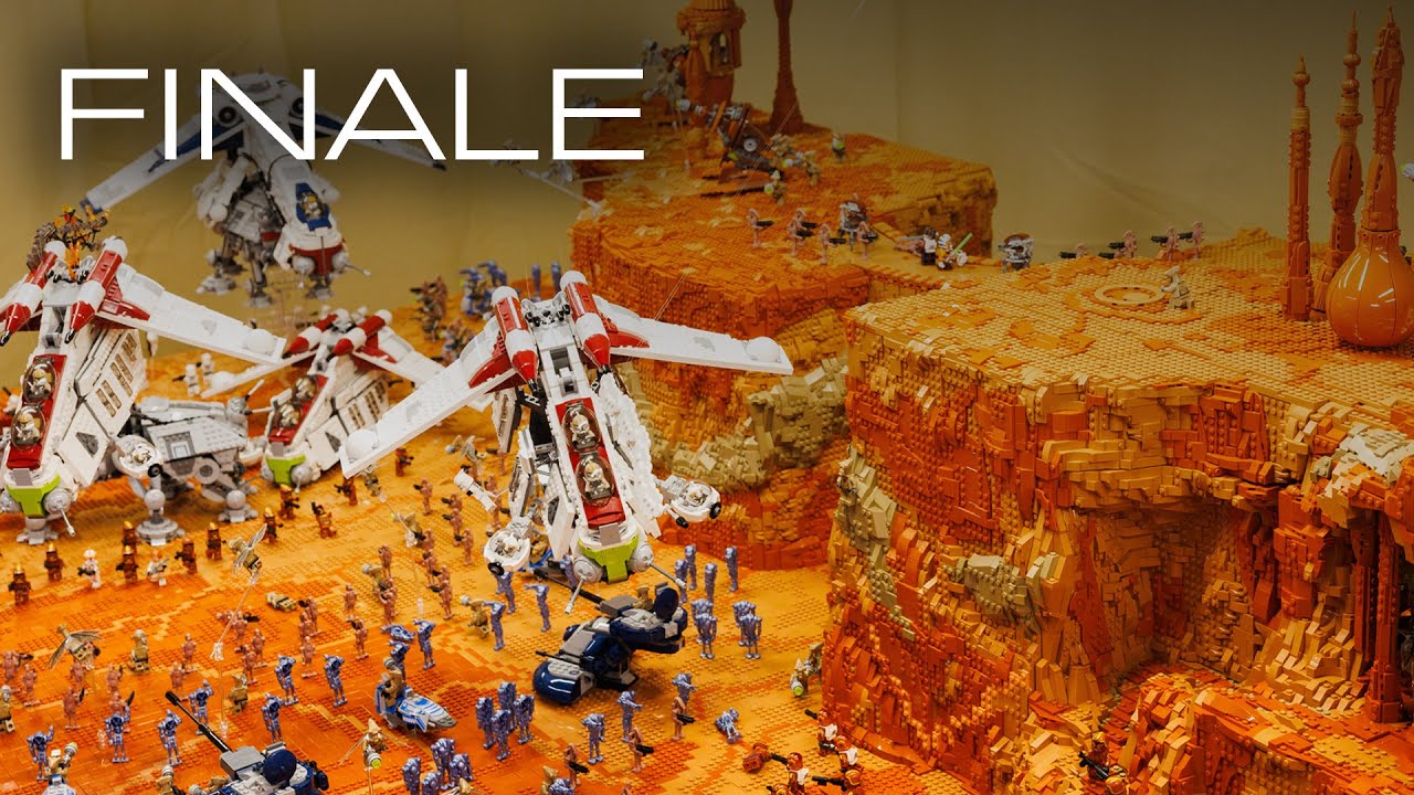 Solid Brix Studios: LEGO Geonosis - Fantha Tracks | Daily Star Wars News