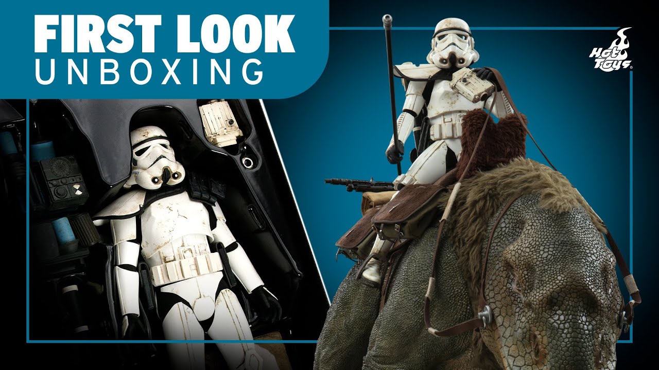 Sideshow Collectibles: Sandtrooper Sergeant and Dewback by Hot Toys - Fantha Tracks | Daily Star ...