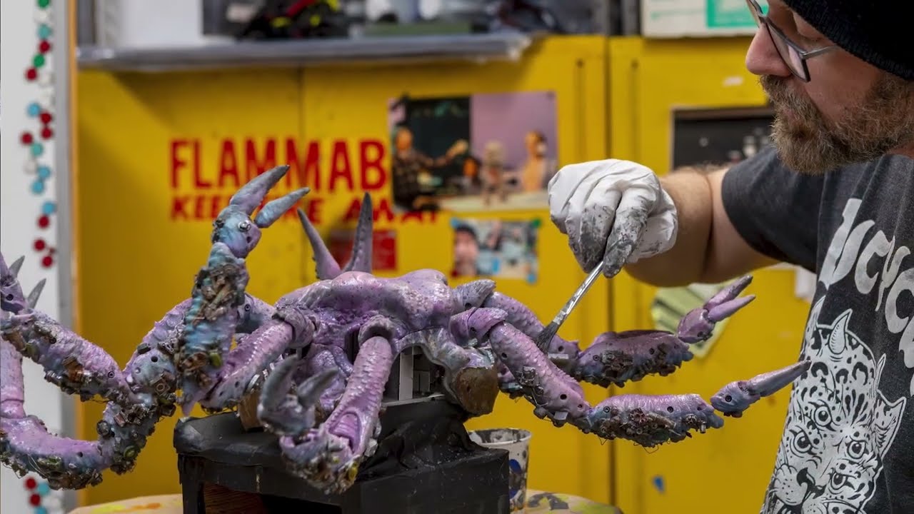 Tippett Studio‬: Skeleton Crew ‘Mama Crab’ behind the scenes - Fantha ...
