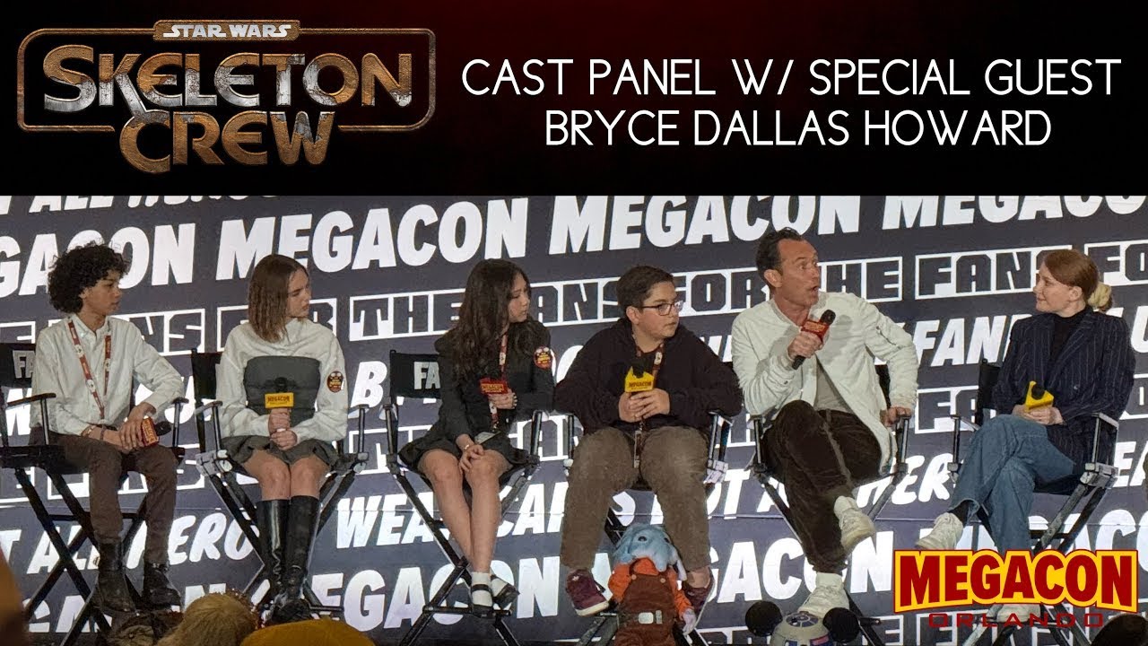 MegaCon Orlando 2025: Skeleton Crew Cast LIVE with guest Bryce Dallas ...