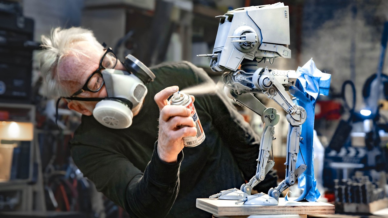 Tested: Adam Savage builds an AT-ST Walker - Fantha Tracks | Daily Star ...