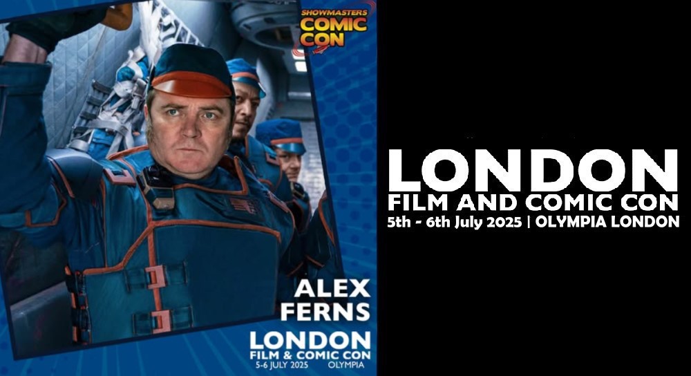 London Film and Comic Con 2025: Linus up - Alex Ferns is coming to ...