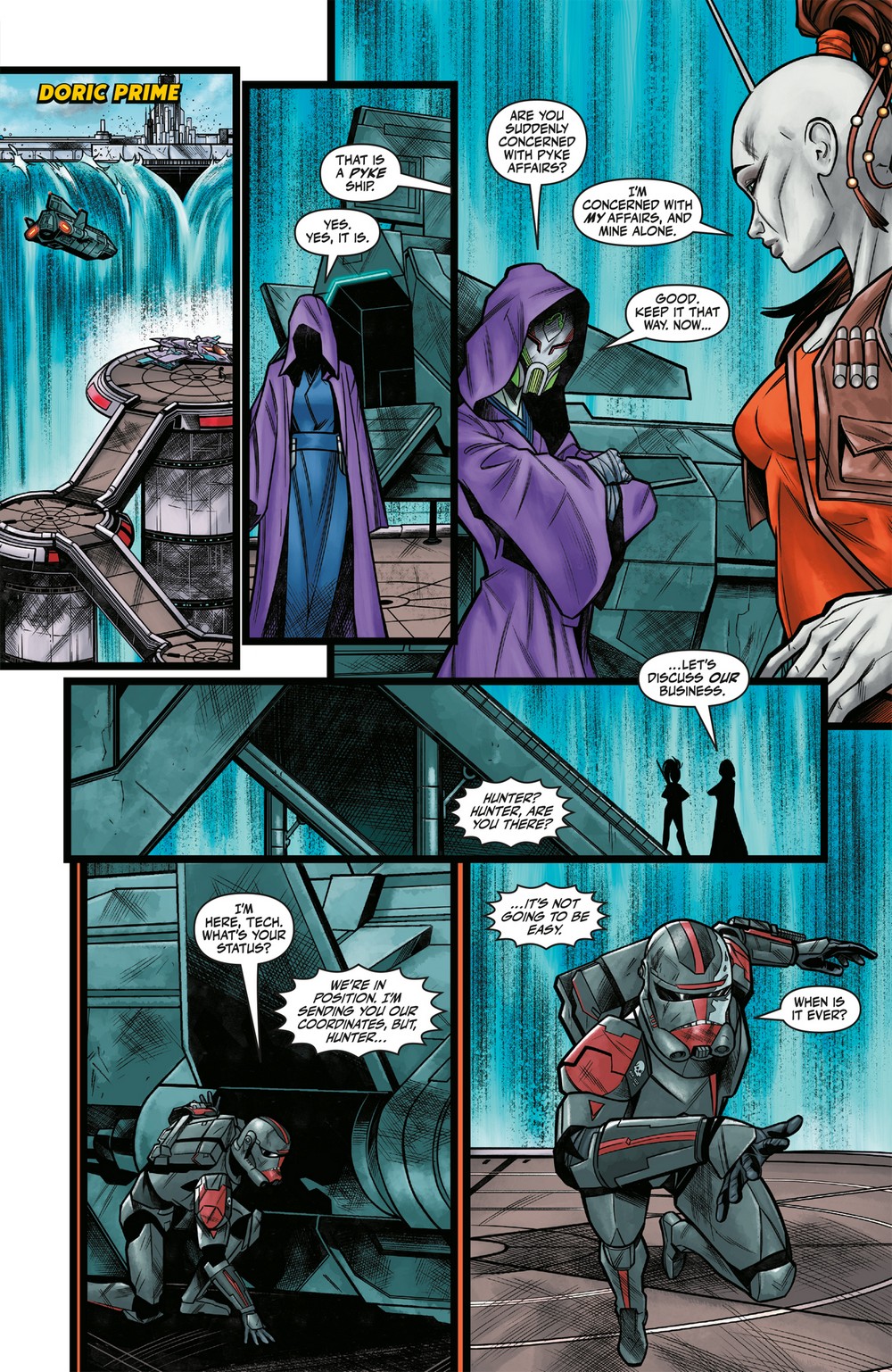 Comic Review: Star Wars: Hyperspace Stories: The Bad Batch: Ghost Agents #3 - Fantha Tracks ...