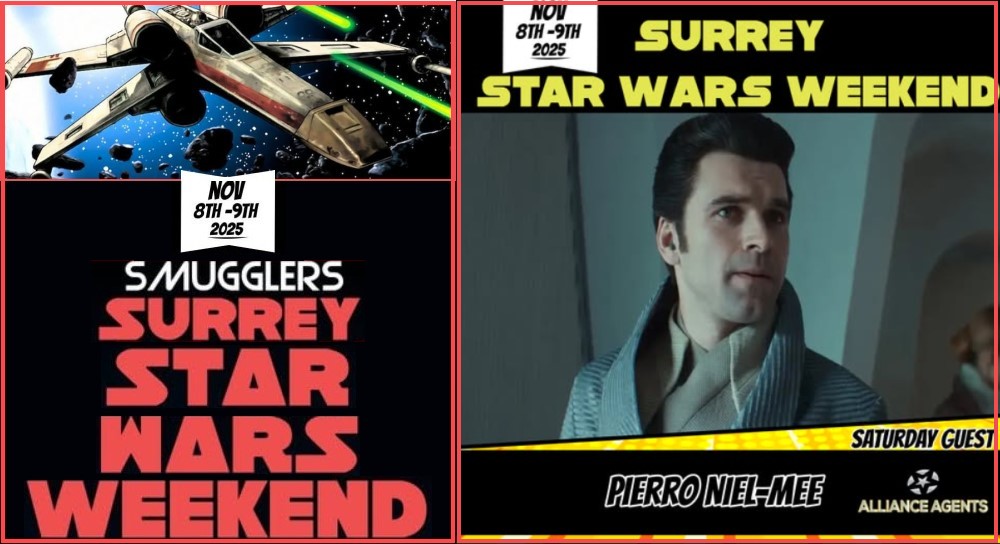 Smugglers Surrey Star Wars Weekend: Pierro Niel-Mee attending - Fantha ...