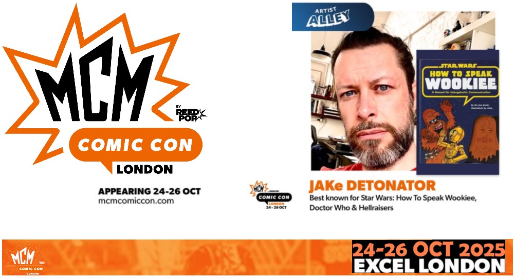 MCM London Comic Con October 2025: JAKe is drawing his way to the ExCeL ...