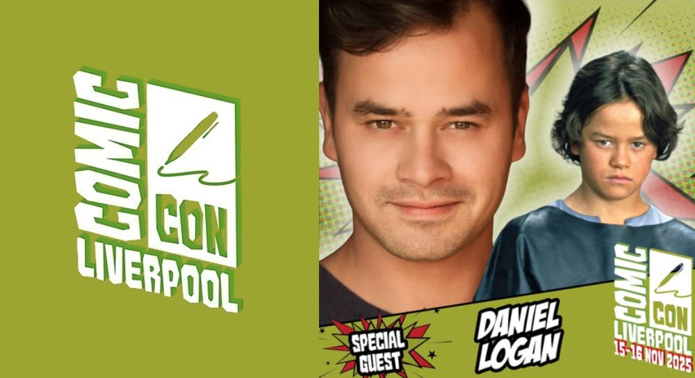 Comic Con Liverpool - 15th - 16th November 2025: Daniel Logan attending ...