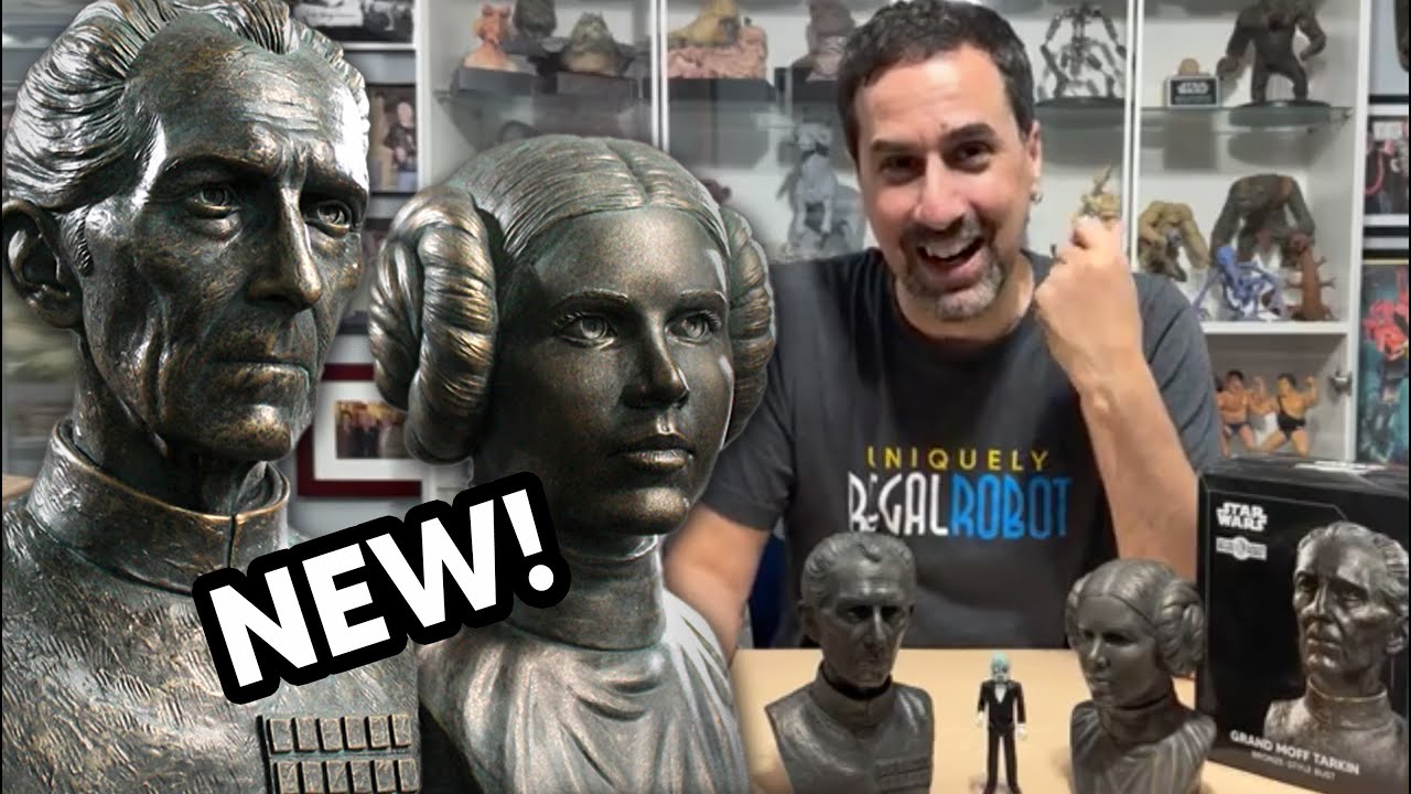 Regal Robot: Star Wars Bronze Art Busts Wave One (Leia and Tarkin ...