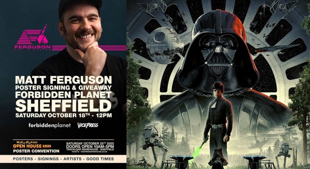 Meet movie poster artist Matt Ferguson in Sheffield - Fantha Tracks ...