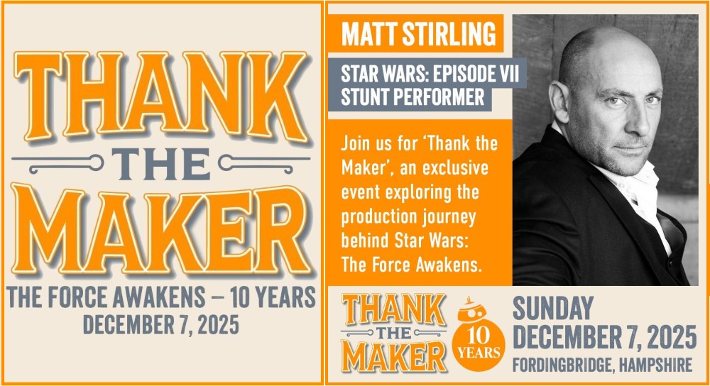 Thank The Maker: Celebrating The Force Awakens with guest Matt Stirling ...