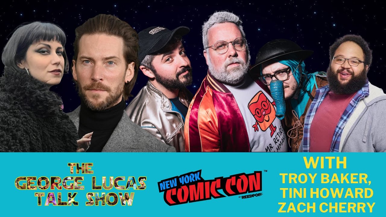 New York Comic Con 2025: The George Lucas Talk Show - Fantha Tracks ...