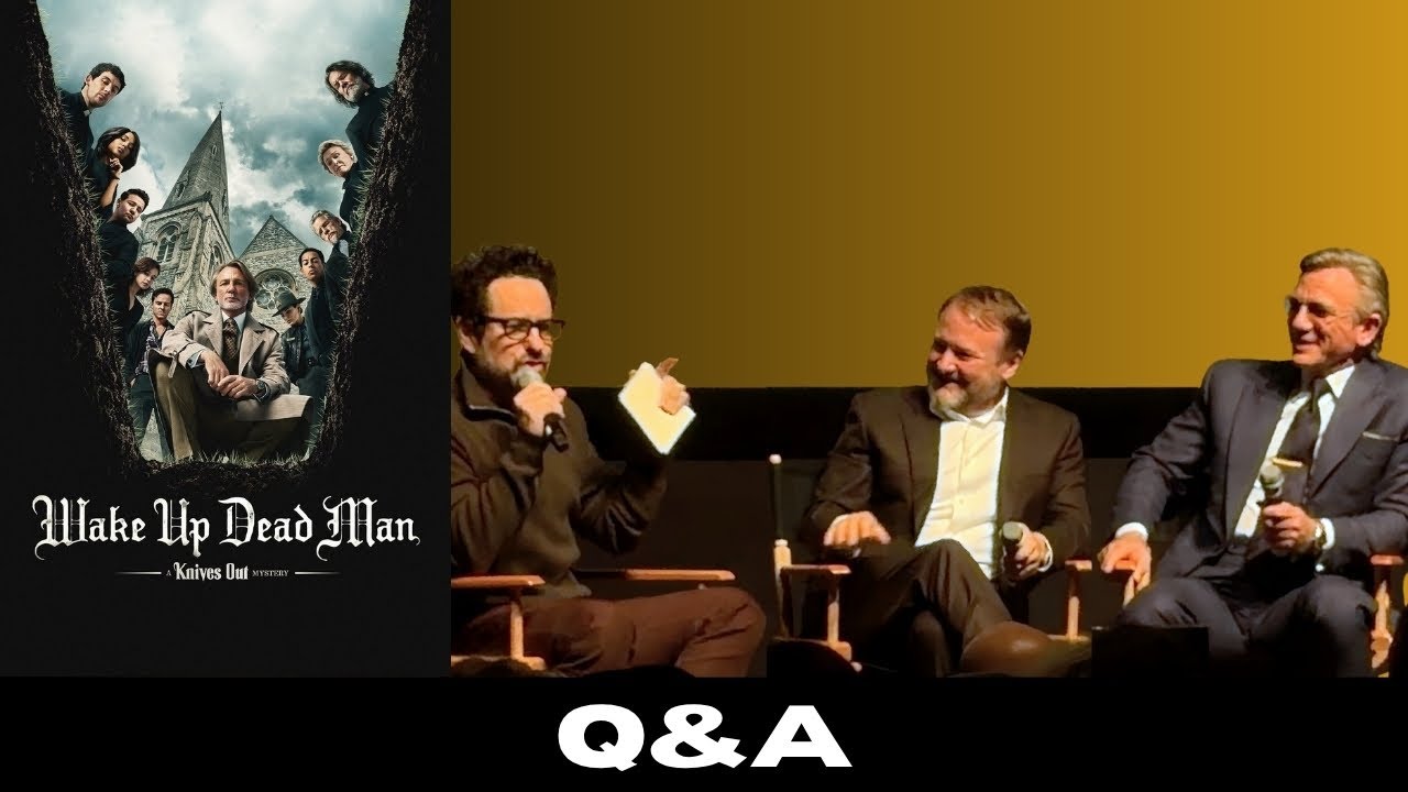 Wake Up Dead Man: A Knives Out Mystery: Q&A with Rian Johnson, Daniel ...