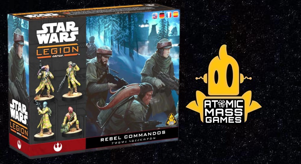 Atomic Mass Games: Star Wars Legion - Rebel Commandos Unit Expansion ...