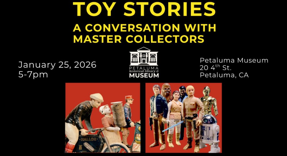 See Steve Sansweet and Pete Vilmur talk toys at Petaluma Historical ...