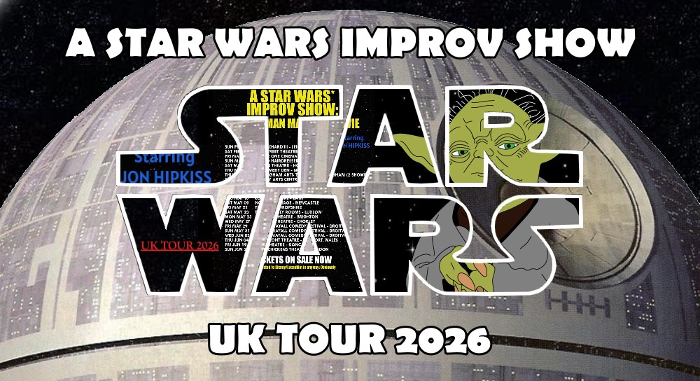 ‘A Star Wars Improv Show: The One-Man Made-Up Movie’ announces UK 2026 ...