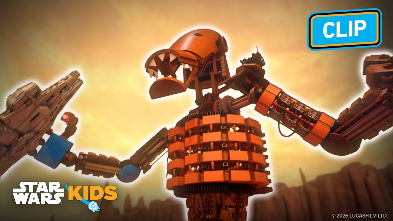 LEGO Star Wars Droid tales: R2-D2, C-3PO & Chewbacca Under a HUGE ...