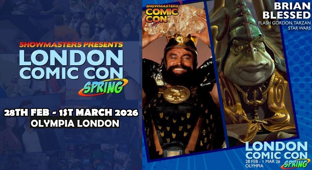 London Comic Con Spring: 28th Feb - 1st March 2026: Nass-ty boy: Brian ...