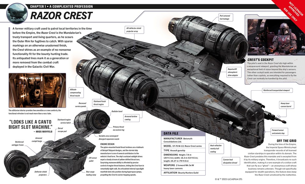 Book Review: Star Wars The Mandalorian Visual Guide - Fantha Tracks ...